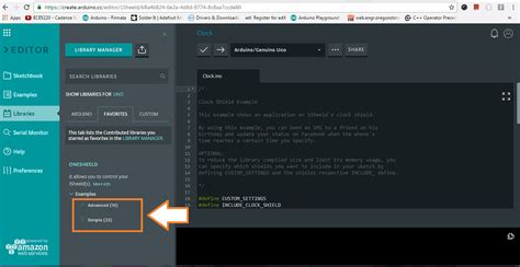 1sheeld advanced library examples cloud editor arduino forum