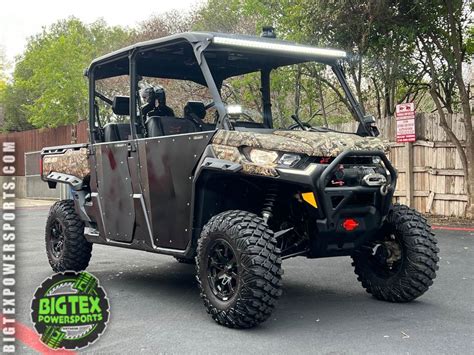 2021 4x4 515 Hours Fully Loaded Can Am 1000 Defender Max Xmr Big Tex Powersports