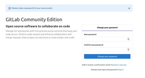 One Line Console Command To Set First Root Password In Gitlab Stack