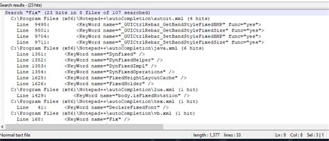 Search Results Window Doesn T Highlight The Lines Collapse Doesn T Work Issue