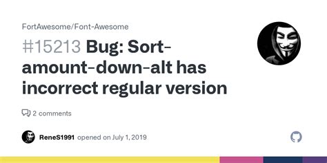 Bug Sort Amount Down Alt Has Incorrect Regular Version · Issue 15213