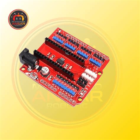 Arduino Nano Io Expansion Sensor Shield Red Module Uno Ma Robotic