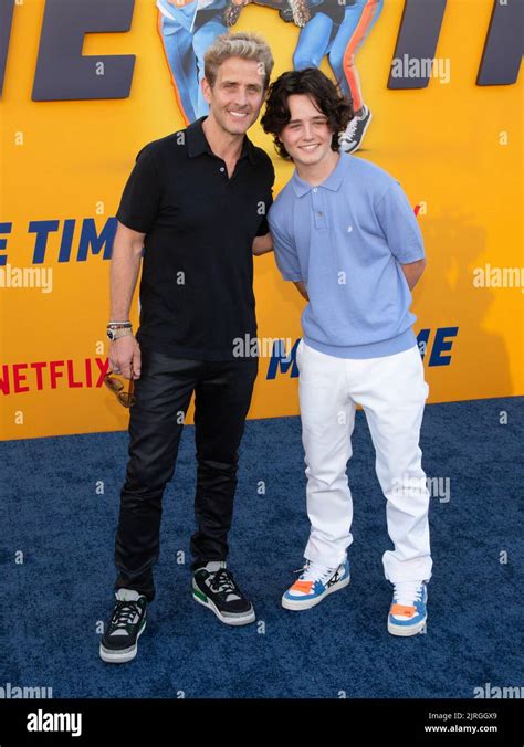 Los Angeles California Usa 23rd Aug 2022 Joey Mcintyre And Griffin