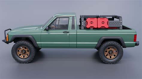 Archivo 3d Jeep Comanche 1985 Custom 🚗・modelo Para Descargar E Imprimir