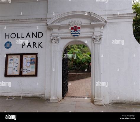 London Greater London England May 28 2022 Walled Gated And Arched