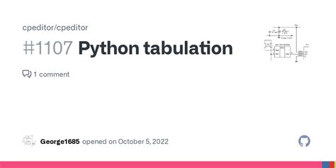 python tabulation · issue 1107 · cpeditor cpeditor · github