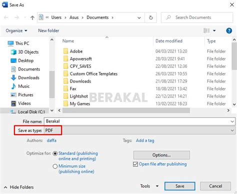 Cara Membuat File PDF Di HP Dan Laptop