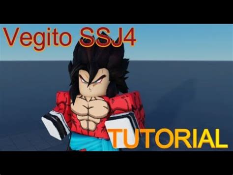 How To Make Xeno Vegito SSJ In ROBLOX Easy YouTube
