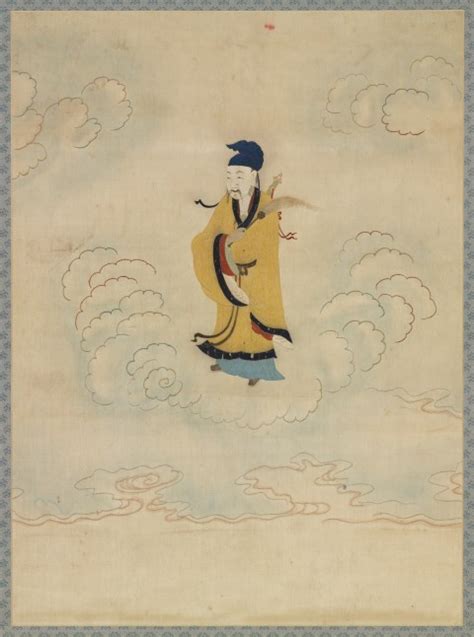 明 顾绣八仙庆寿挂屏（十二）吕洞宾轴 台北故宫博物院馆藏 古玩图集网