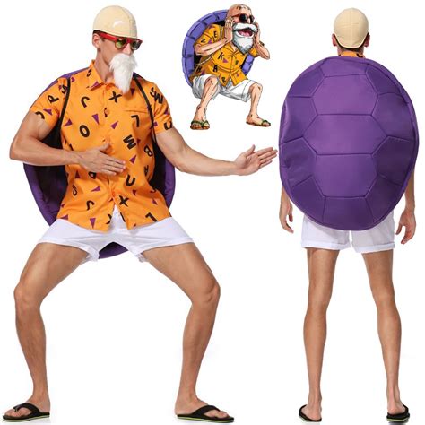 Disfraz De Dragon Ball Master Roshi Para Hombre Ropa De Actuaci N De