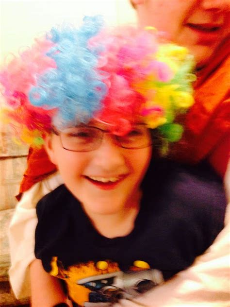That Rainbow Afro Wig Stacey Sansom