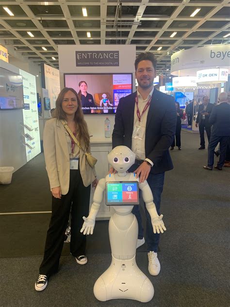 Dmea Connectin Digital Health 2023 In Berlin Entrance Robotics Gmbh