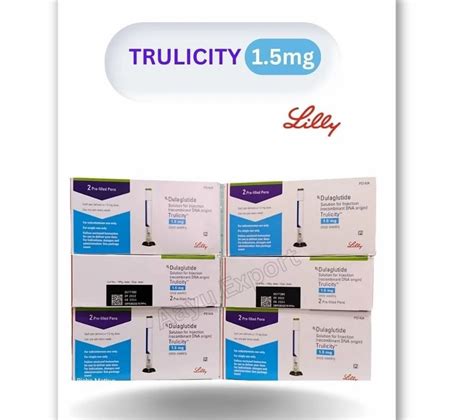 1 5mg Dulaglutide Usa Delivery At ₹ 3323 Box Trulicity Pen Injection
