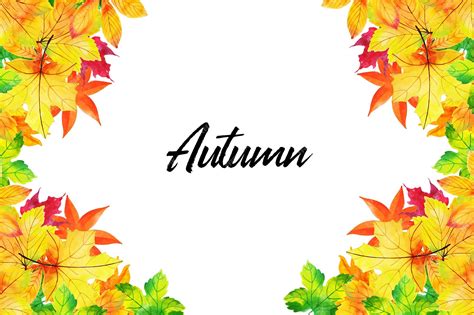 Premium Vector Vector Autumn Fall Background Vector Autumn Fall