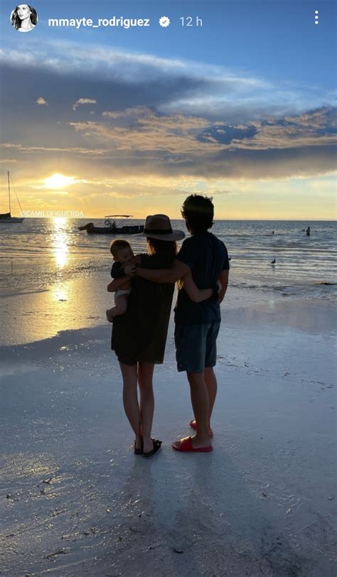 Mayte Rodríguez Y Camilo Figueroa Comparten Bellas Fotos Con Su Hijo
