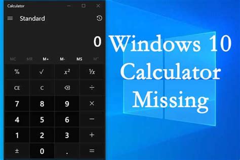How To Fix Windows Calculator Missing Issue TechLatest
