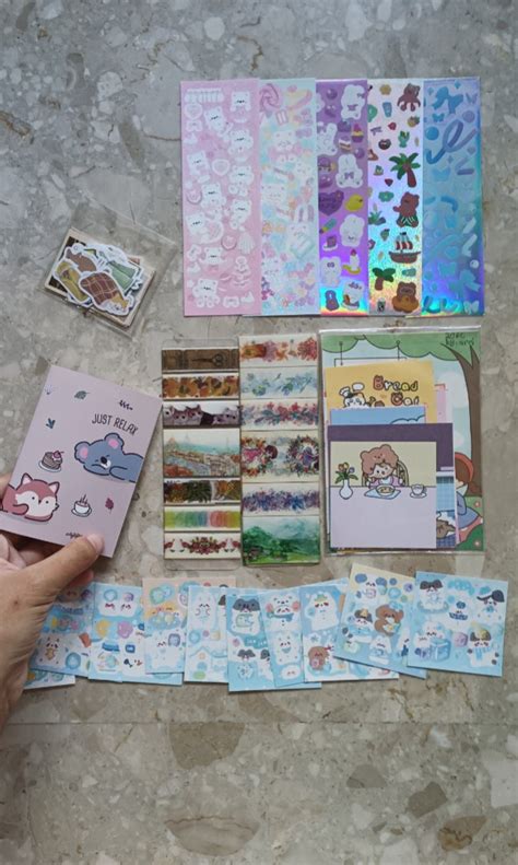 Bujo Grabbag Hobbies And Toys Stationery And Craft Craft Supplies