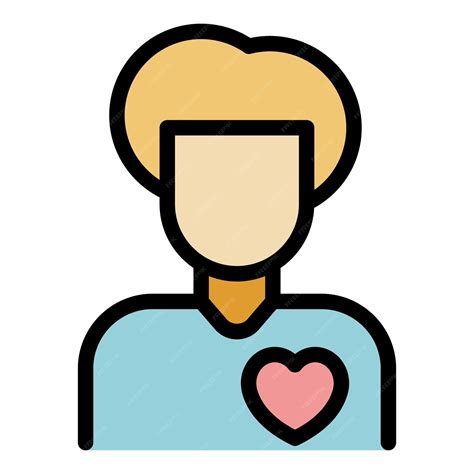 Dokter Hart Zorg Pictogram Overzicht Vector Gezondheidskuur Cardiale