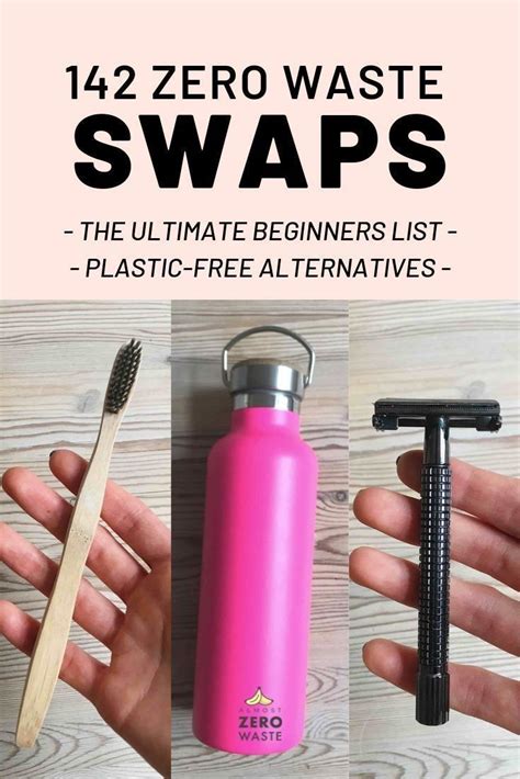 80 Sustainable Zero Waste Swaps Eco Friendly On A Budget Artofit