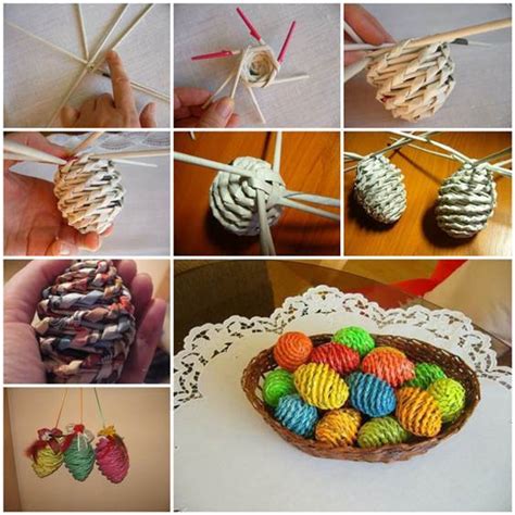 Diy Easy Cardboard Easter Basket