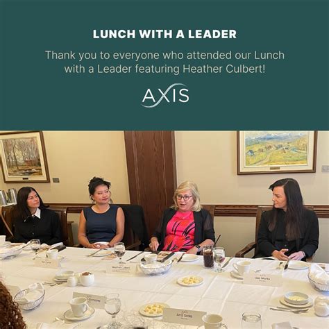 Yesterday Heather Culbert Board Chair And Co Founder Of Axis Connects And Board Ready Women