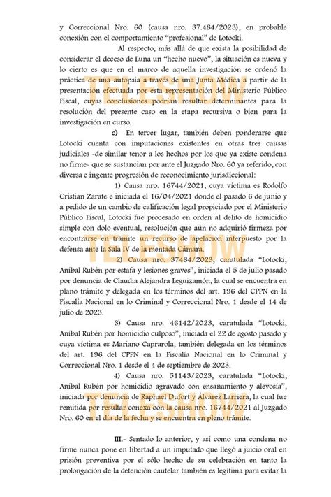 Pidieron La Detención De Aníbal Lotocki Por Dos Causas Diferentes Una