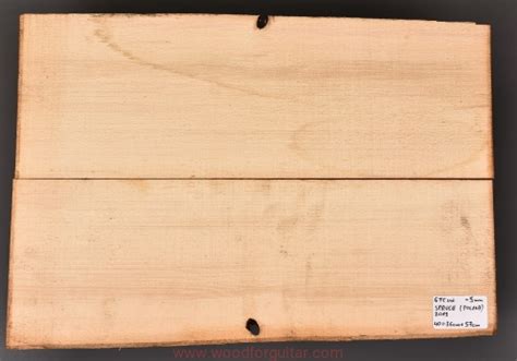 Drewno rezonansowe ŚWIERK GÓRSKI POLSKI na gitarę klasyczną Wood For Guitar