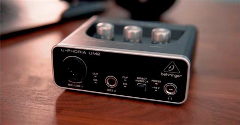 How to set up an audio interface