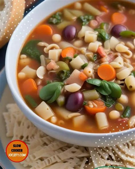 Slow Cooker Minestrone Soup 100 Times Better Than From Stores