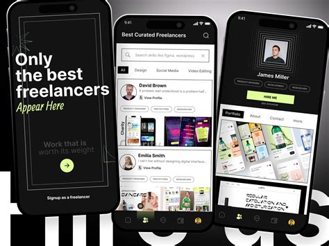 Marketplace Freelance App Design By Lazy Kar For Lazyinterface Ui Ux