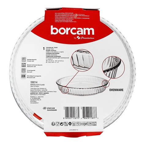 Purchase Borcam Ovenware Round Tray Ovenware Glassware Dishware 12
