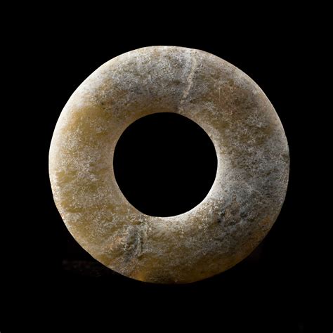 Neolithic Chinese ‘bi Disc In Translucide Jade Galerie Golconda