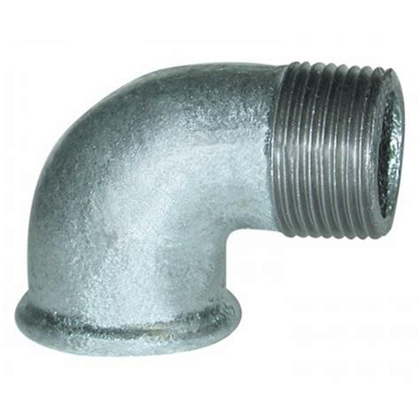 Coude 90° Fonte Galva Mf Diamètre 1 1 4 Bricoman