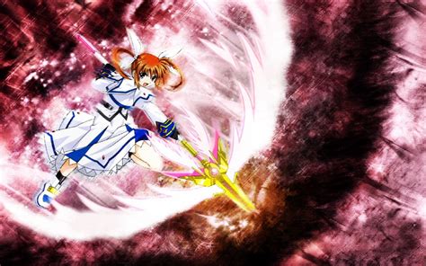 Takamachi Nanoha And Raising Heart Lyrical Nanoha And 2 More Danbooru