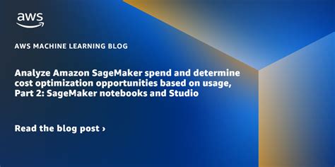 analyze amazon sagemaker spend and determine cost optimization