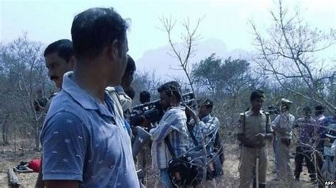 Indian Police Kill 20 Suspected Red Sandalwood Smugglers Bbc News
