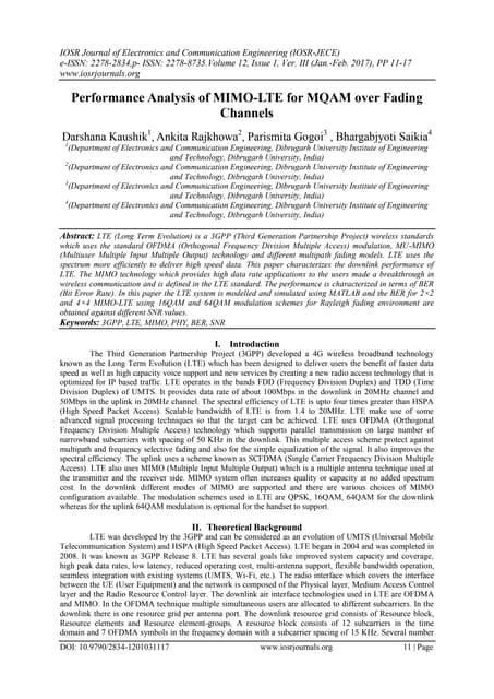 Analysis Of Mimo Transmit Diversity And Mimo Spatial Multiplexing System In Wireless