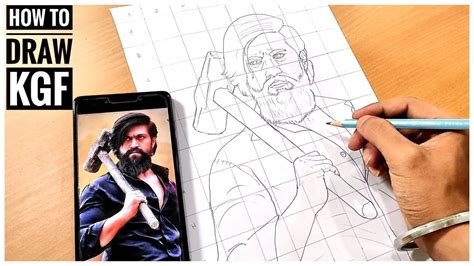 Kgf Drawing Tutorial Real Time Drawing Tutorial How To Draw Kgf
