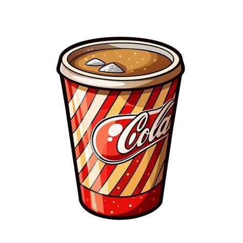 Premium Vector Cup Of Soda In Cardboard Mug Packaging Symbol Fast