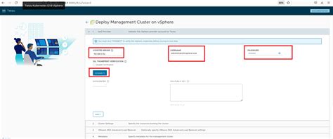 Tanzu Kubernetes Grid Deployment Tkg Deployment On Vsphere