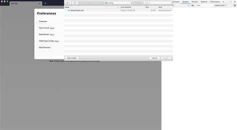 Preferences Window In Dev Mode Triggers Security Warnings When Choosing