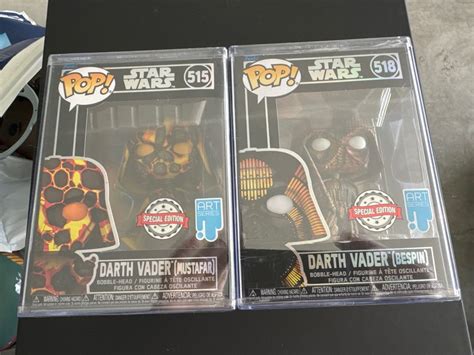 Funko Figure Funko Pop Darth Vader Mustafar And Darth Vader Bespin