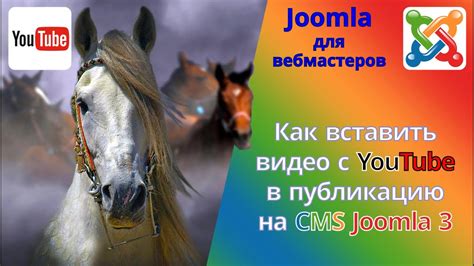 Как вставить видео с Youtube в публикацию на сайте Joomla Вставка тега Iframe в админке Joomla