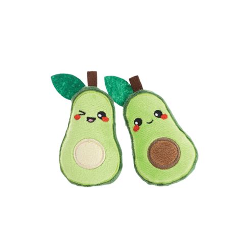 Hugsmart Meow Buddies Crazy Catcher Avocado Cat Toy Vetshopmax