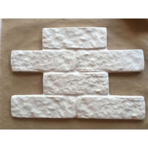 Forma d Gesso Molde Gesso d Tijolinho Rústico Abs Gesso cimento d no Shoptime