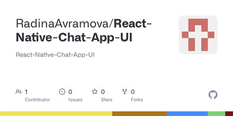 Github Radinaavramovareact Native Chat App Ui React Native Chat App Ui