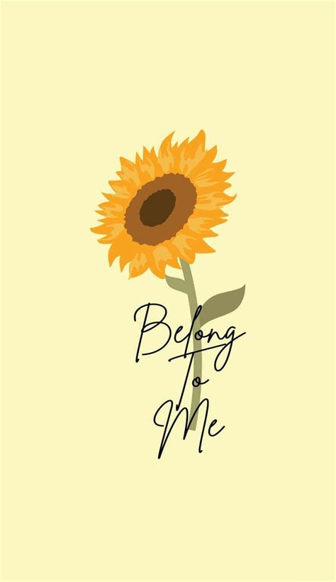 Download Enjoy The Sunflower Aesthetic For Your Iphone Wallpaper