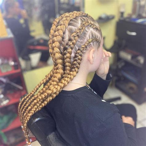 Addi Cthair Coiffures On Instagram Stitch Braids With Mae03