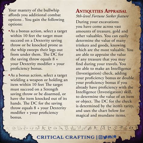[oc] Fortune Seeker Rogue Subclass R Dndhomebrew