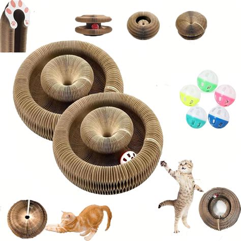 Kitty Kurlz Cat Toy Kitty Curls Cat Toy Magnetic Kitty Kurlz Cat Toy Marlene Foldable Magic